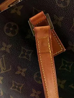 LOUIS VUITTON Cabas Alto Monogram Canvas Tote Bag - Brown