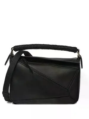 Loewe Small Puzzle Tote Bag - Black