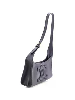 Celine Cuir Triomphe Leather Shoulder Bag