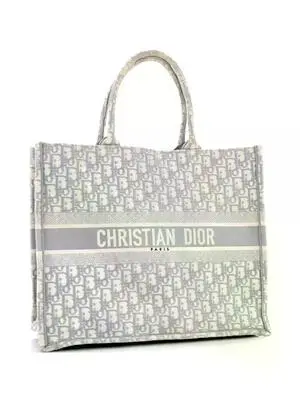 Dior Oblique Canvas Large Tote Bag