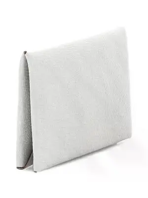 Hermès Calvi Duo Chevre Mysore Card Holder - Grey