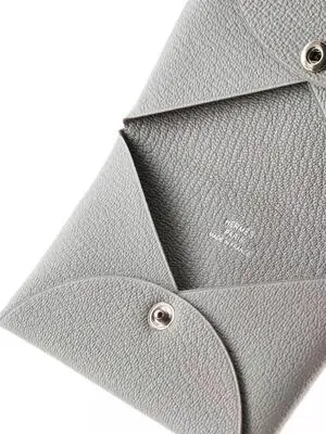 Hermès Calvi Duo Chevre Mysore Card Holder