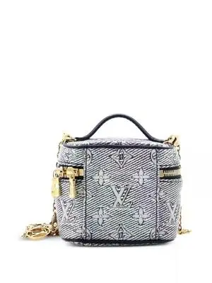 LOUIS VUITTON Vanity Case Monogram Jacquard Canvas Micro Satchel