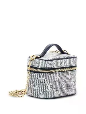 LOUIS VUITTON Vanity Case Monogram Jacquard Canvas Micro Satchel