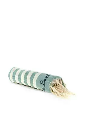 MC2 SAINT BARTH Striped Beach Towel - Blue