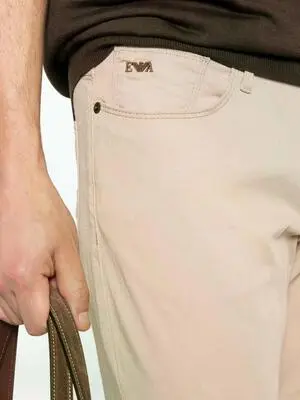 Emporio Armani Five-pocket Trousers - Neutrals