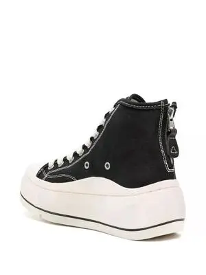 R13 Kurt High-top Denim Sneakers