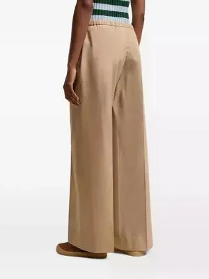 Moncler Poplin Trousers - Neutrals