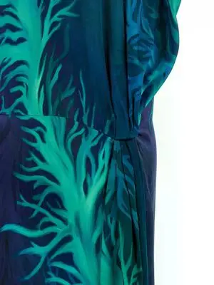 F.R.S FOR RESTLESS SLEEPERS Briseide Draped Dress - Blue