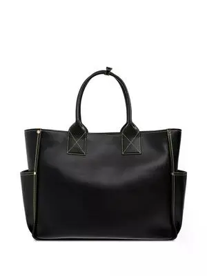 GANNI Logo-tag Multi-pocket Tote Bag
