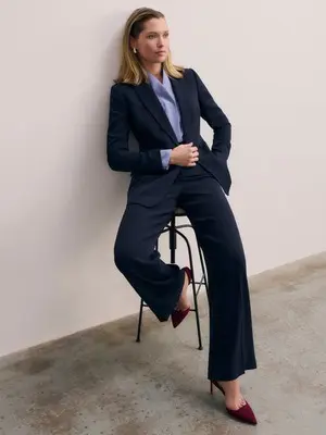 The Fold Bowery Stretch Silk Blouse