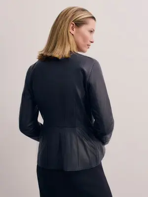 The Fold Ginevra Leather Jacket