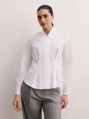 The Fold Avio Cotton Blouse
