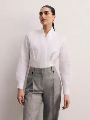 The Fold Avio Cotton Blouse