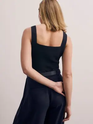 The Fold Keighley Sculpt Knit Top