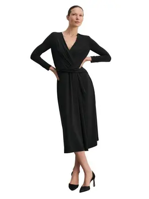 The Fold Auletta Jersey Midi Dress