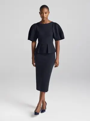 The Fold Nocara Sculpt Knit Dress