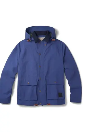 AUBIN Eastwood Long Sleeve Hooded Rain Coat