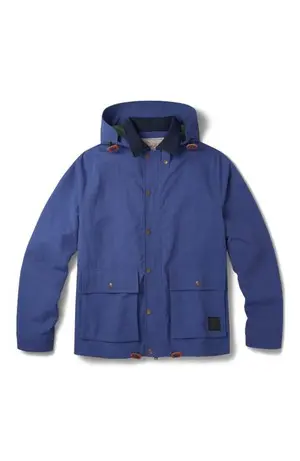 Aubin Eastwood Long Sleeve Hooded Rain Coat