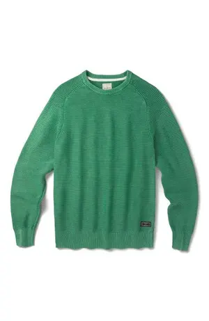 AUBIN Saxilby Tuck Stitch Crew Neck Jumper