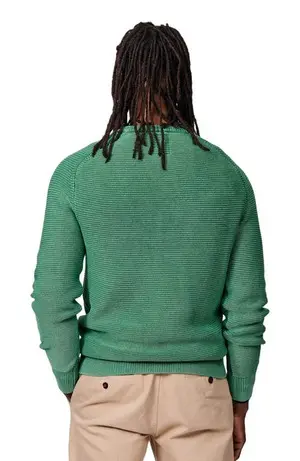 AUBIN Saxilby Tuck Stitch Crew Neck Jumper