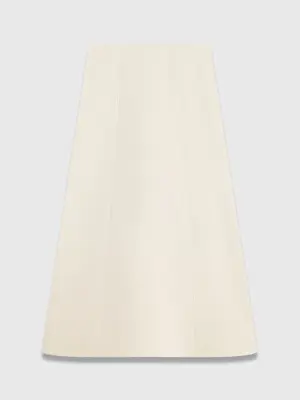 The Fold Ellingham High Waisted A-line Midi Skirt
