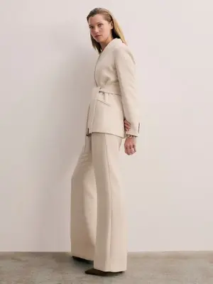 The Fold Selsey Doppio Crepe Blazer