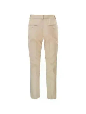 Max Mara Welt-pocket Trousers - Neutrals