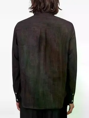 ANOTHER ASPECT Checked Chest-pocket Shirt