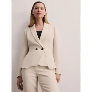 The Fold Caselle Doppio Crepe Blazer