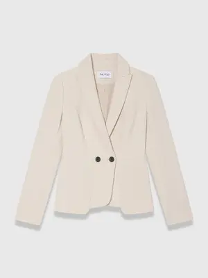 The Fold Caselle Doppio Crepe Blazer