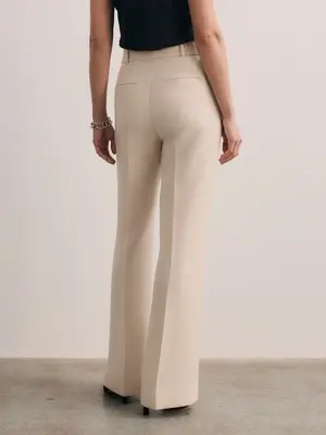 The Fold Clever Crepe Doppio Alzira Trousers