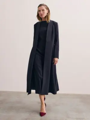 The Fold Finchley Crepe Coat
