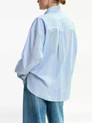 Essentiel Antwerp Striped Embellished Pocket Shirt