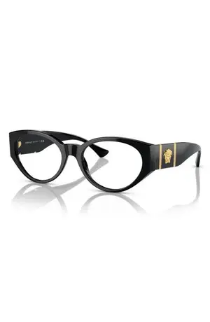 Versace Oval Optical Glasses