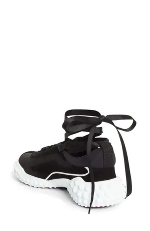 CHRISTIAN LOUBOUTIN Mara Ankle-tie Sneakers - Black
