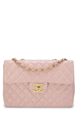 Chanel Quilted Lambskin Half Flap
