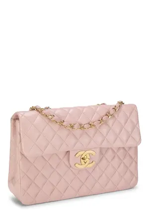 Chanel Quilted Lambskin Half Flap