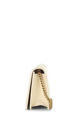 Gucci Leather Gg Marmont Crossbody Bag