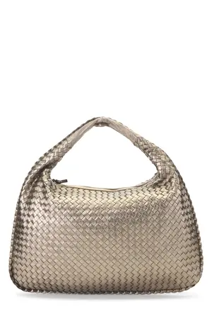 Bottega Veneta Intrecciato Veneta Hobo - Gold