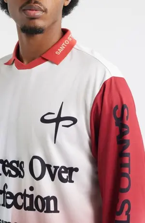 SANTO STUDIO Progress Over Perfection Jersey - Red