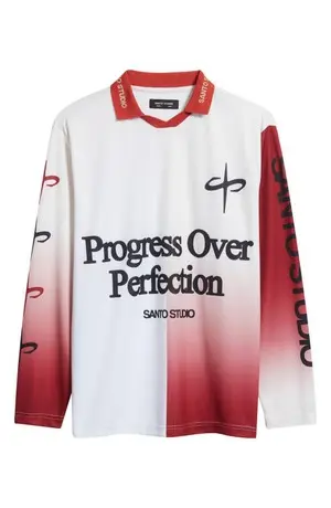 SANTO STUDIO Progress Over Perfection Jersey - Red