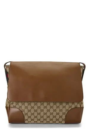 Gucci Gg Messenger Bag - Brown