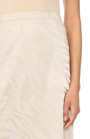 Vince Camuto Satin Maxi Skirt