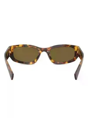 Miu Miu Logo-lettering Tinted Sunglasses