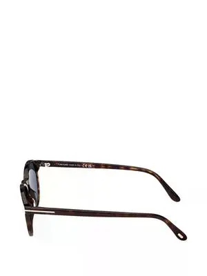 TOM FORD Prescott Round-frame Sunglasses