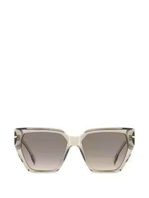 Victoria Beckham Geometric Frame Sunglasses - Grey