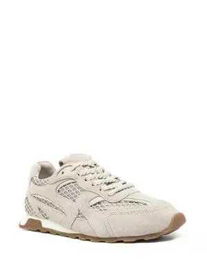 Ash Panelled Sneakers - Grey