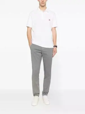 DONDUP Flat-front Trousers - Grey