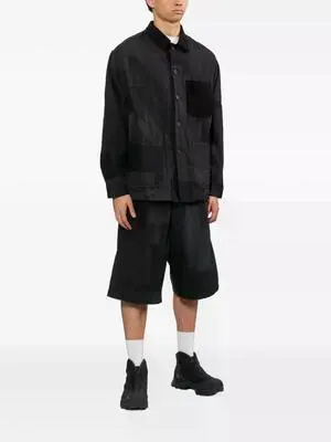Comme Des Garçons Patchwork Shorts - Black